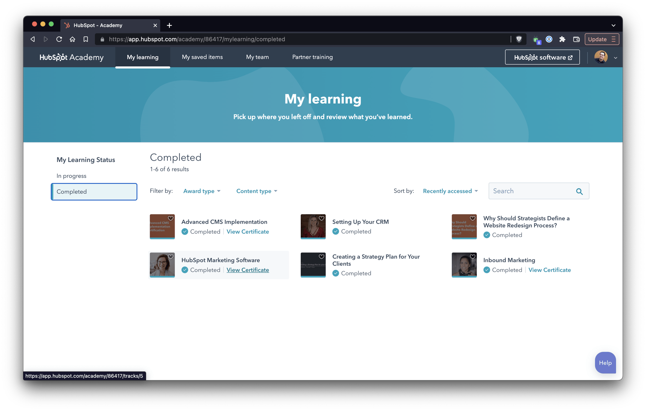 How to add Hubspot Certifications to LinkedIn: Step-by-Step